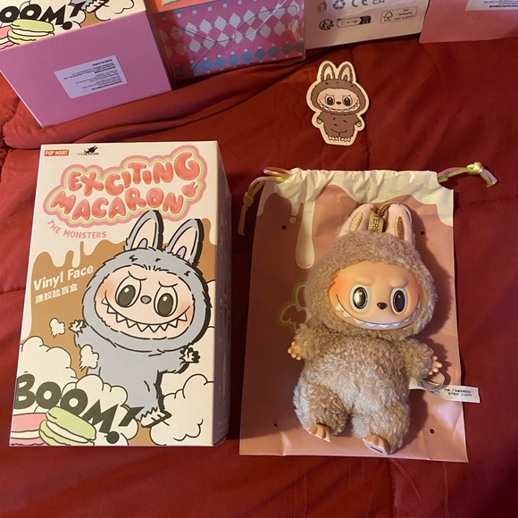 POP MART | Toys | Authentic Labubu Exciting Macaron Toffee | Poshmark